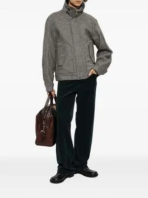 Dries Van Noten Loose Overdyed Corduroy Pants - Green
