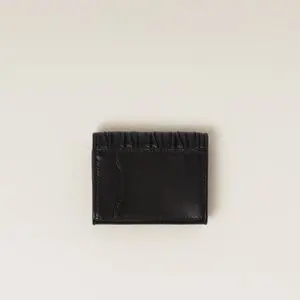 Miu Miu Matelassé Nappa Leather Card Holder