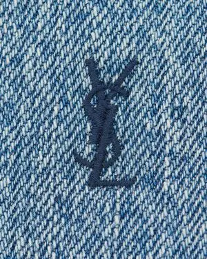 Saint Laurent Cassandre Denim Shirt