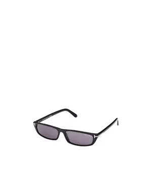 TOM FORD Rectangle Frame Sunglasses - Black
