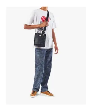 Mcm Monogram Tote Bag