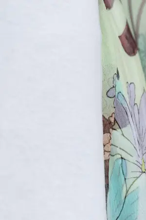 Stella McCartney Floral Printed Panelled T-shirt