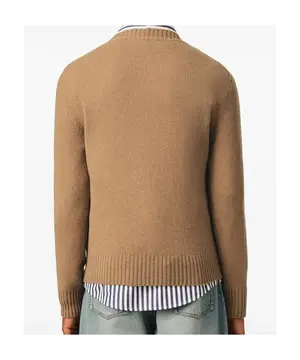 AMI Paris Long-sleeve Knit Top