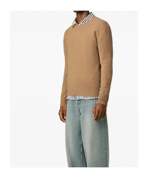 AMI Paris Long-sleeve Knit Top