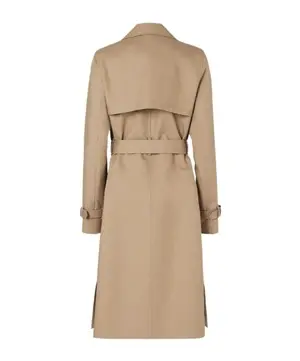 Fendi Double-breasted Midi Trench Coat