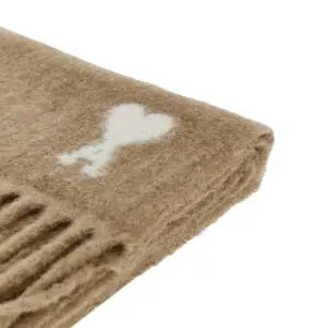 AMI Paris De Coeur' Alpaca-blend Scarf