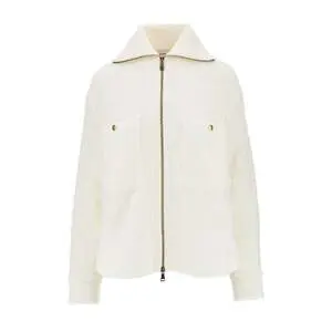 Moncler Mohair-blend Bouclé Knit Full-zip Cardigan