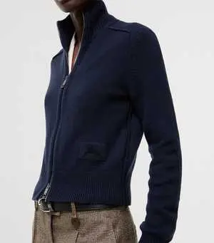 Burberry Cashmere-blend Zip-up Jacket
