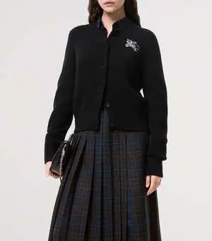 Burberry Wool-cashmere Ekd Cardigan