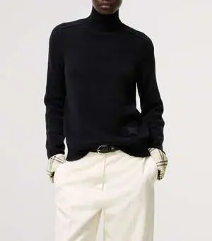 Burberry Cashmere High-neck Sweater