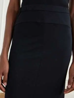 Junya Watanabe Wool-jersey Maxi Skirt