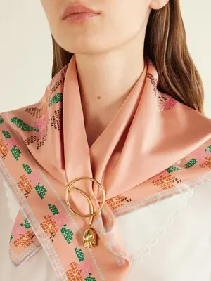 Chloé Tulip Brooch