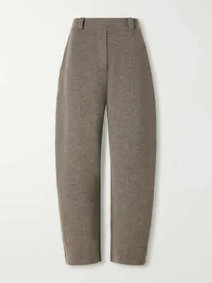 LISA YANG Wrenda Cashmere Barrel-leg Pants