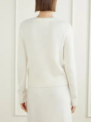 LISA YANG Cashmere Crew Neck Sweater - Neutrals