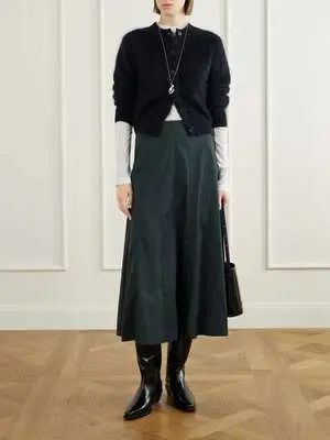 LISA YANG Azalea Brushed-cashmere Cardigan