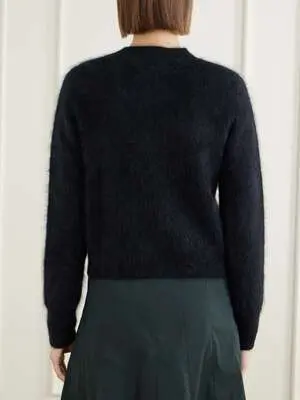 LISA YANG Azalea Brushed-cashmere Cardigan