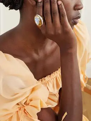 Chloé Embellished -tone Ring