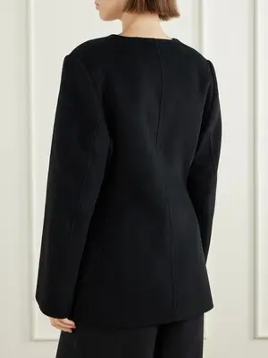 LISA YANG Double Wool And Cashmere-blend Jacket