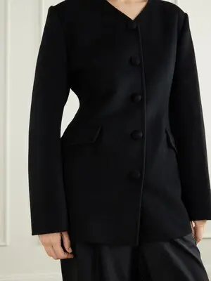 LISA YANG Double Wool And Cashmere-blend Jacket