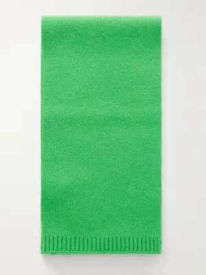 LISA YANG Frederica Cashmere Scarf - Green