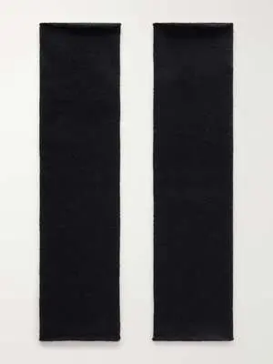 LISA YANG Aspen Cashmere Fingerless Gloves - Black