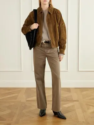 Citizens Of Humanity Lindz Mid-rise Straight-leg Jeans - Brown