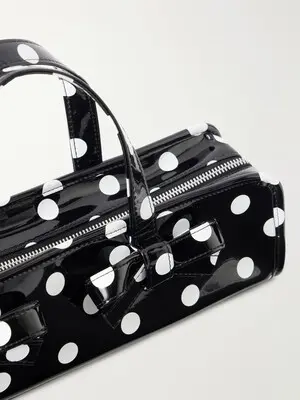 Comme Des Garçons Polka Dot Pvc Shoulder Bag