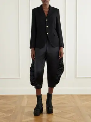 Comme Des Garçons Crepe Blazer