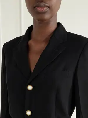 Comme Des Garçons Crepe Blazer