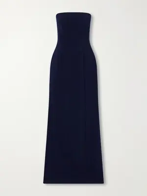 Jenny Packham Estelle Crepe Gown - Blue