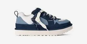 UGG Lo Lowmel Suede/recycled Materials/textile Shoes Deep Ocean/whale