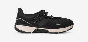 UGG Retrofi Low Ballet Sneaker Shoes Black