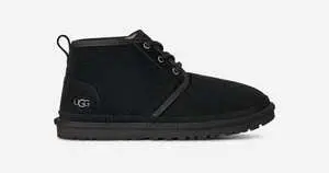 UGG Neumel Leather Chukka Boots - Black/