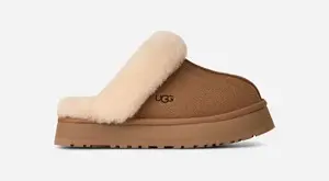 UGG Disquette Sheepskin Slippers - Chestnut