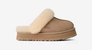 UGG Disquette Sheepskin Slippers - Sand