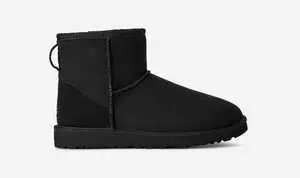 UGG Classic Mini Sheepskin Boots - Black/