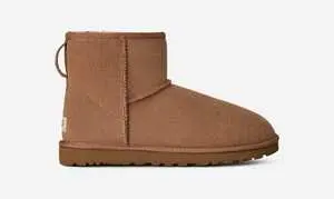 UGG Classic Mini Sheepskin Boots - Brown/