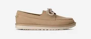 UGG Deckmel Suede Boat Shoes - Sand