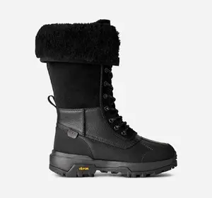 UGG Adirondack Boot Tall Xxv Leather Boots - Black