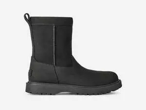 UGG Birch Boot Ii Sheepskin" Waterproof Nubuck And Sheepskin Boots - Black