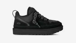 UGG Lowmel Suede/textile/recycled Materials Shoes - Black