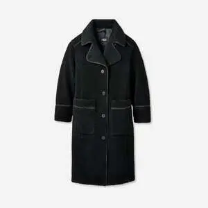 UGG Sema Fluff Coat Polyester - Black