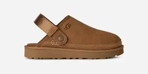 UGG Goldencoast Clog Ii Suede Shoes Chestnut