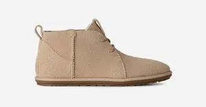 UGG Classic Deconstructed Lace-up Sheepskin Classic Boots - Sand