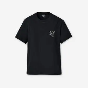 UGG Classic Boot Tee Tops - Black