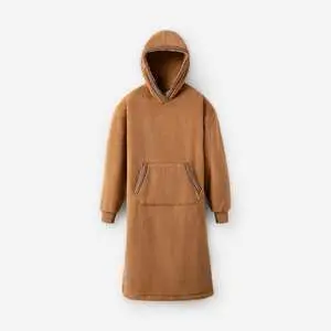 UGG Oversized Fleece Hoodie With Recycled Materials - Chestnut