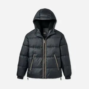 UGG Xayden Braid Puffer Jacket Nylon - Black