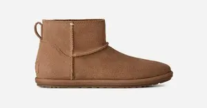UGG Classic Mini Deconstructed Sheepskin Classic Boots Chestnut