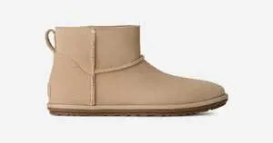 UGG Classic Mini Deconstructed Sheepskin Classic Boots - Sand