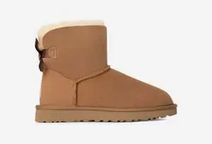 UGG Mini Bailey Bow Ii Water-resistant Boot - Brown/